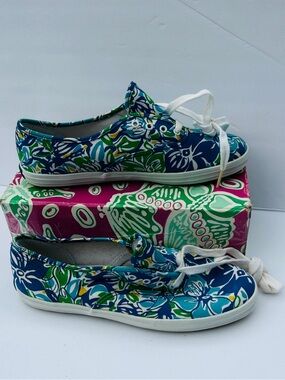 Lilly Pulitzer | Shoes | Rare Find Vintage Lilly Pulitzer X Keds Laceup ...